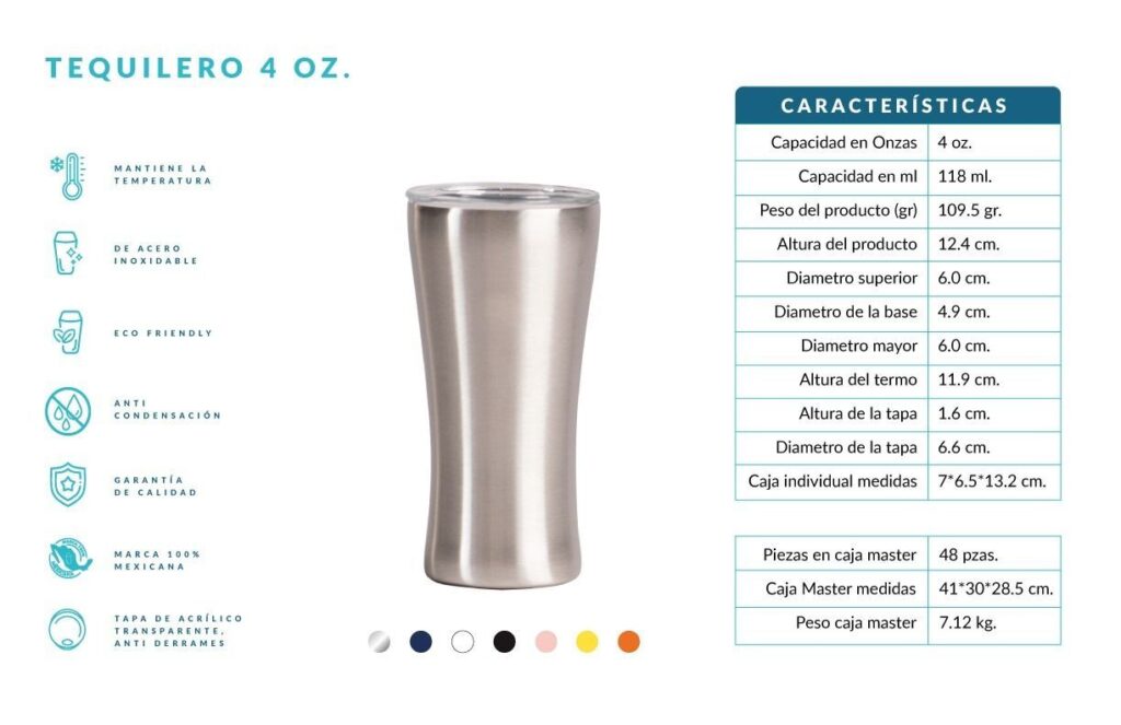 Tequilero de Acero Inoxidable – Caravian